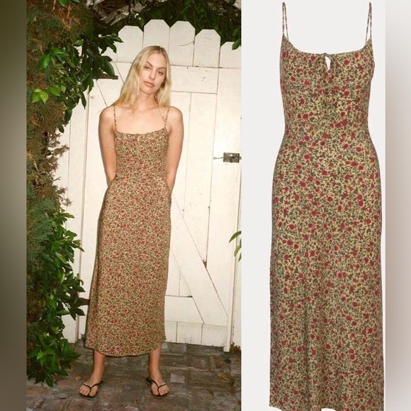 Realisation Par | Dresses | Realisation Par The Alba Silk Dress | Poshmark